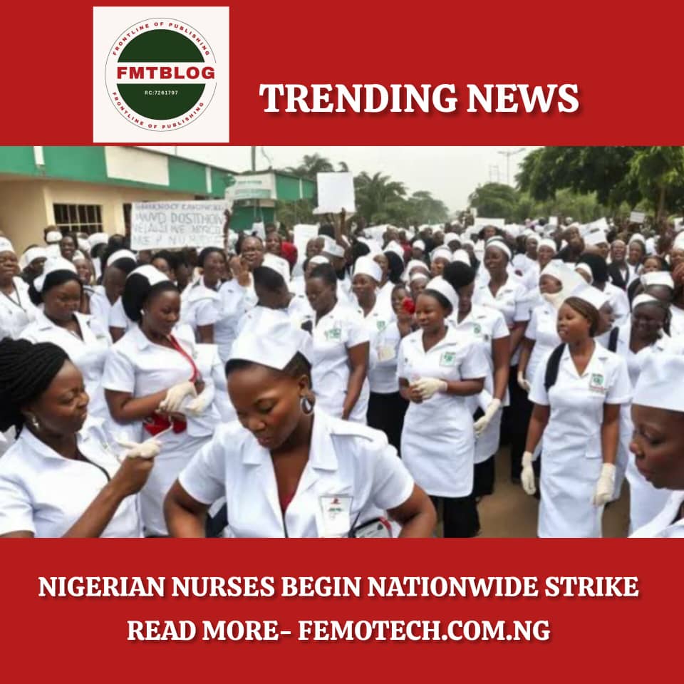 Nigerian Nurses Begin Nationwide Strike - FMTBLOG