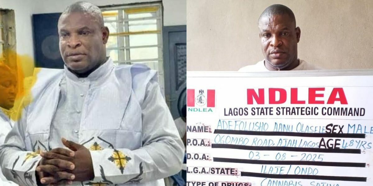 NDLEA Arrests Lagos Pastor Over Alleged Cannabis Trafficking - FMTBLOG